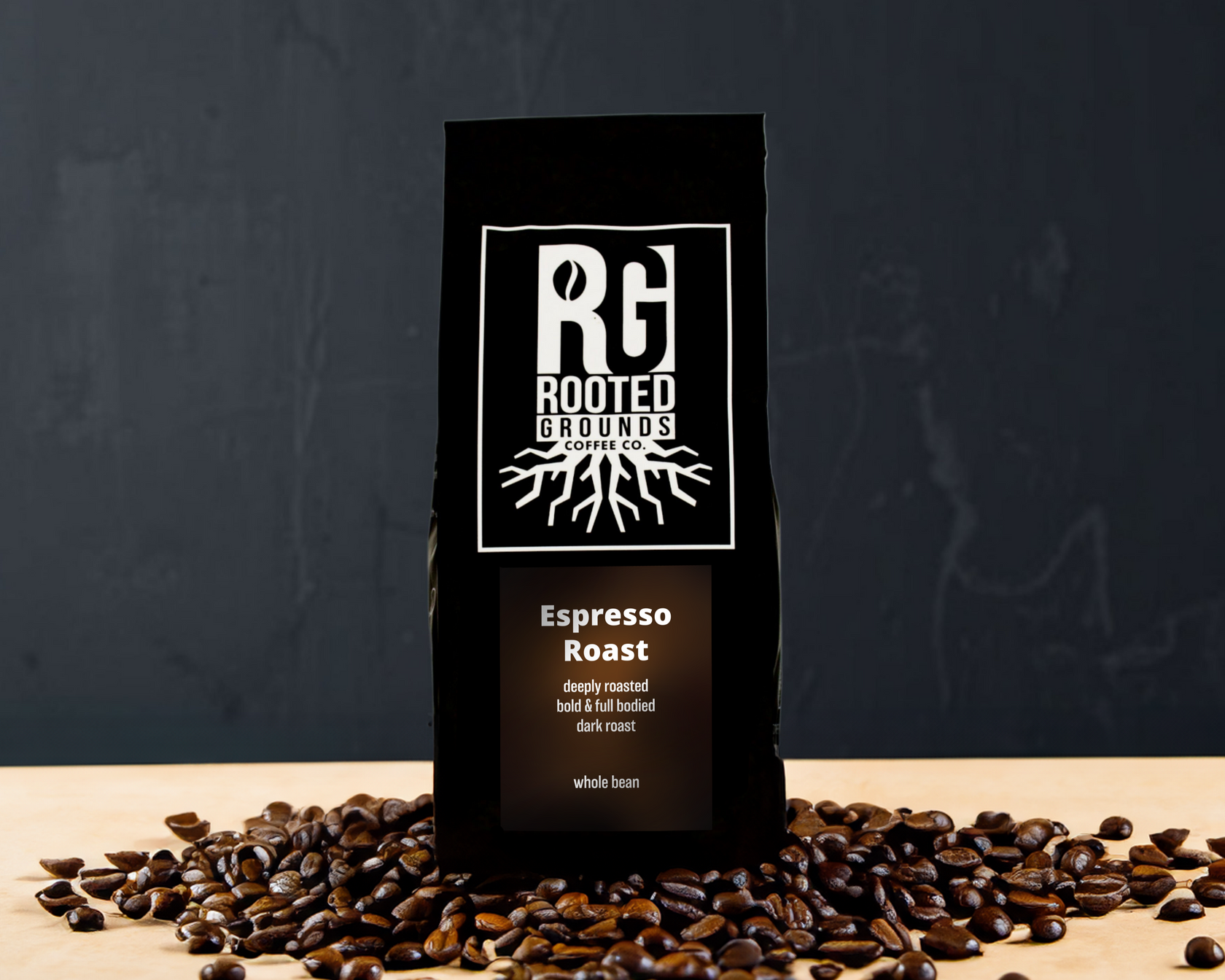 Espresso Roast – Rooted Grounds Coffee Co.